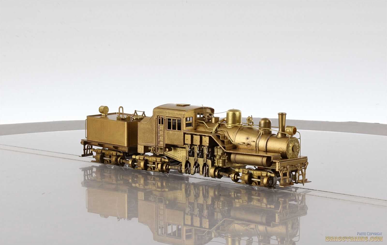 HO Brass Model - NWSL Willamette 3-Truck Geared Logging Locomotive ...