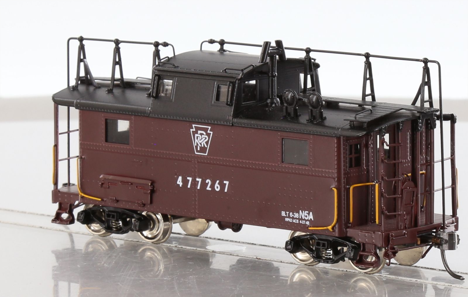 HO Brass Model - PSC 16228-2 PRR Pennsylvania Cabin Car N5a w/ Antenna ...