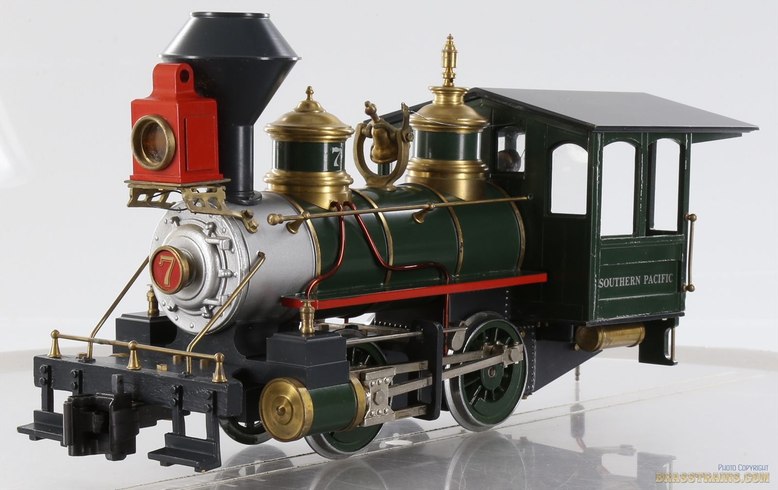 Gauge 1 Brass Model - Delton 2210 SP Southern Pacific 0-4-0 Switcher #7 ...