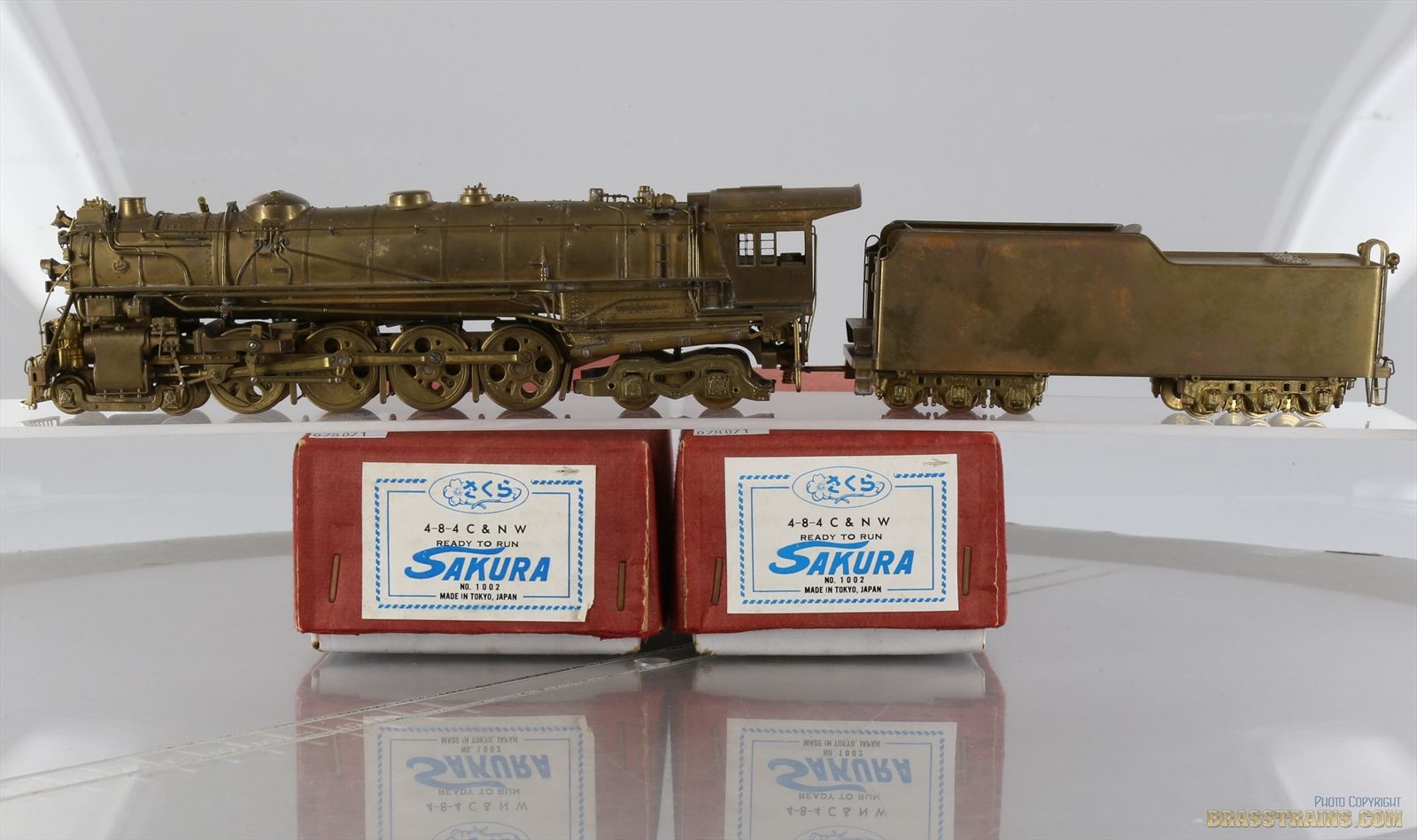 HO Brass Model - PFM Sakura #1002 C&NW 4-8-4 Class H Northern ...