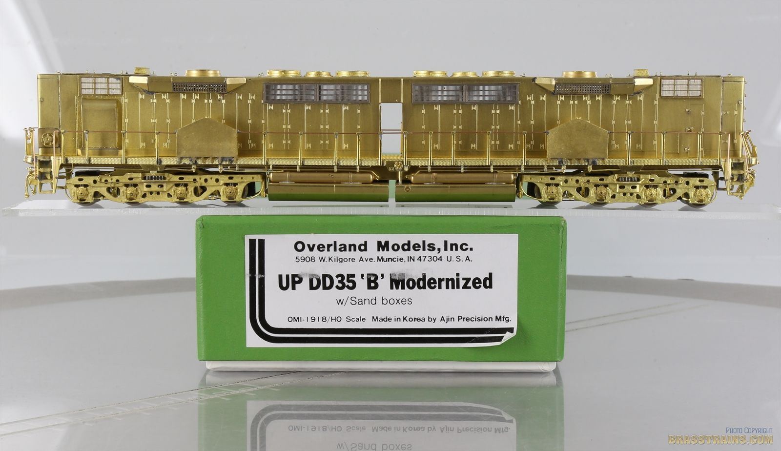 HO Brass Model - OMI 1918 UP DD35 B Modernized w/ Sand Boxes - Unpainted