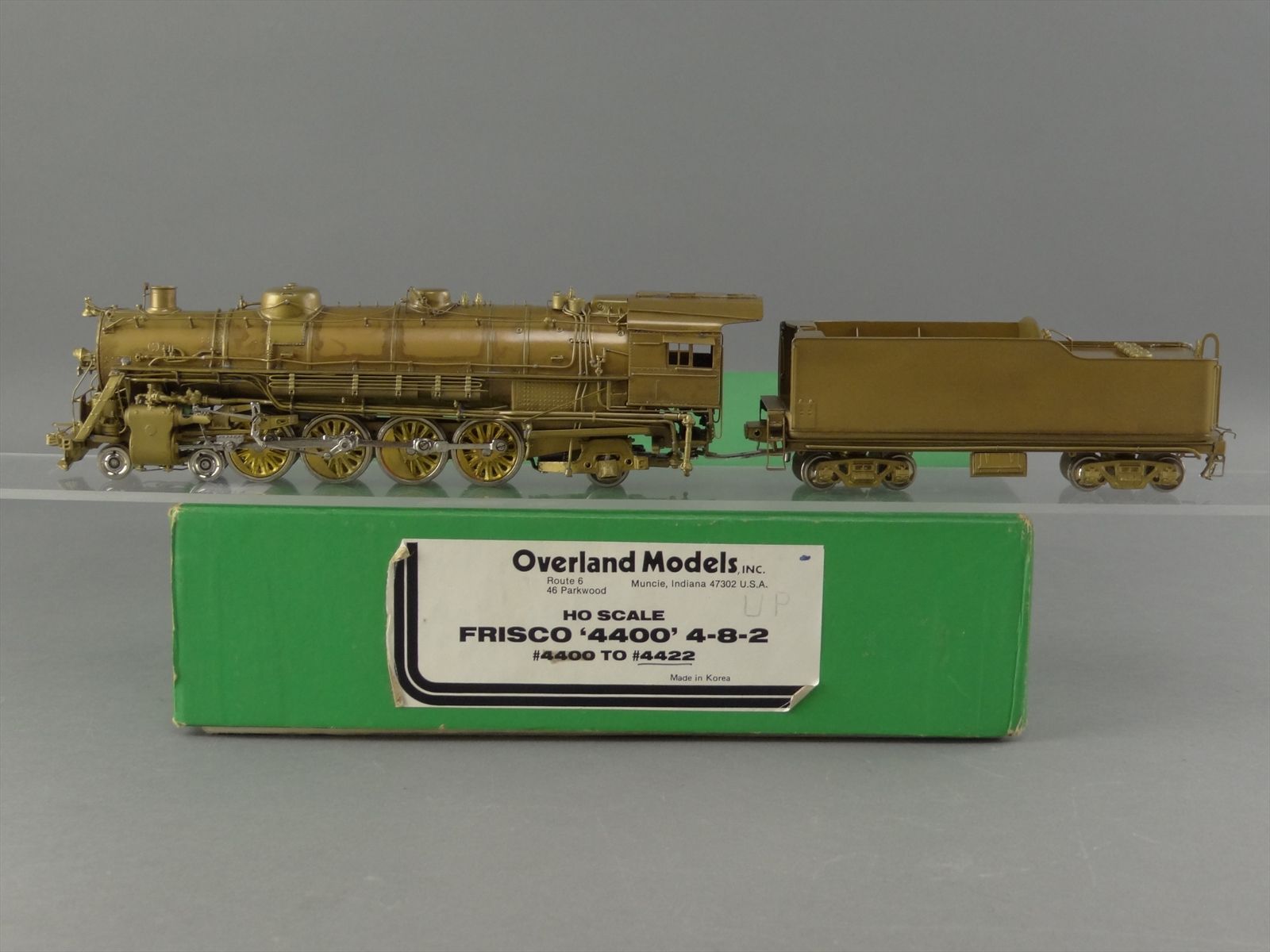 HO Brass Model - OMI 1415 FRISCO SLSF 4-8-2 #4400 - #4422 - Coal ...