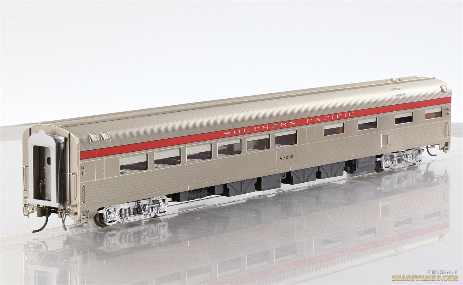 HO Brass Model - TCY 0937 SP Southern Pacific Budd 48-Seat Diner #290 ...