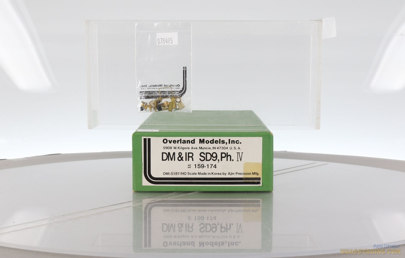 HO Brass Model - OMI 5187 DM&IR Duluth Missabe & Iron Range SD9 Phase IV - Unpainted