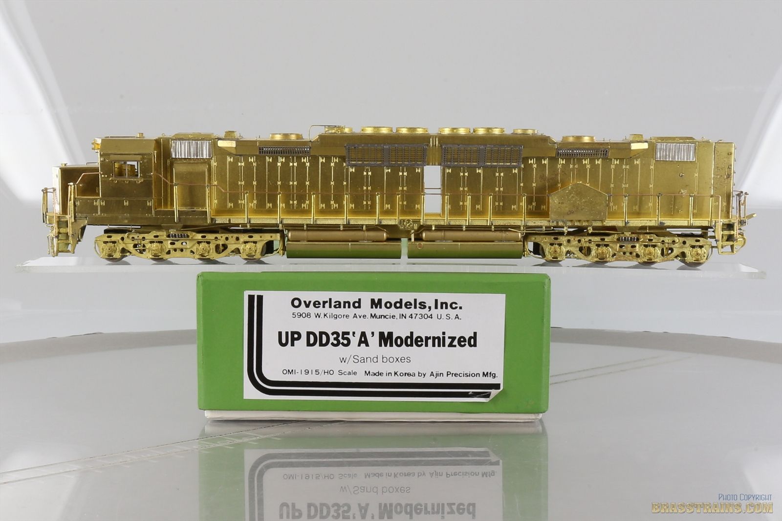 HO Brass Model - OMI 1915 UP Union Pacific DD35 DD35A Modernized w ...