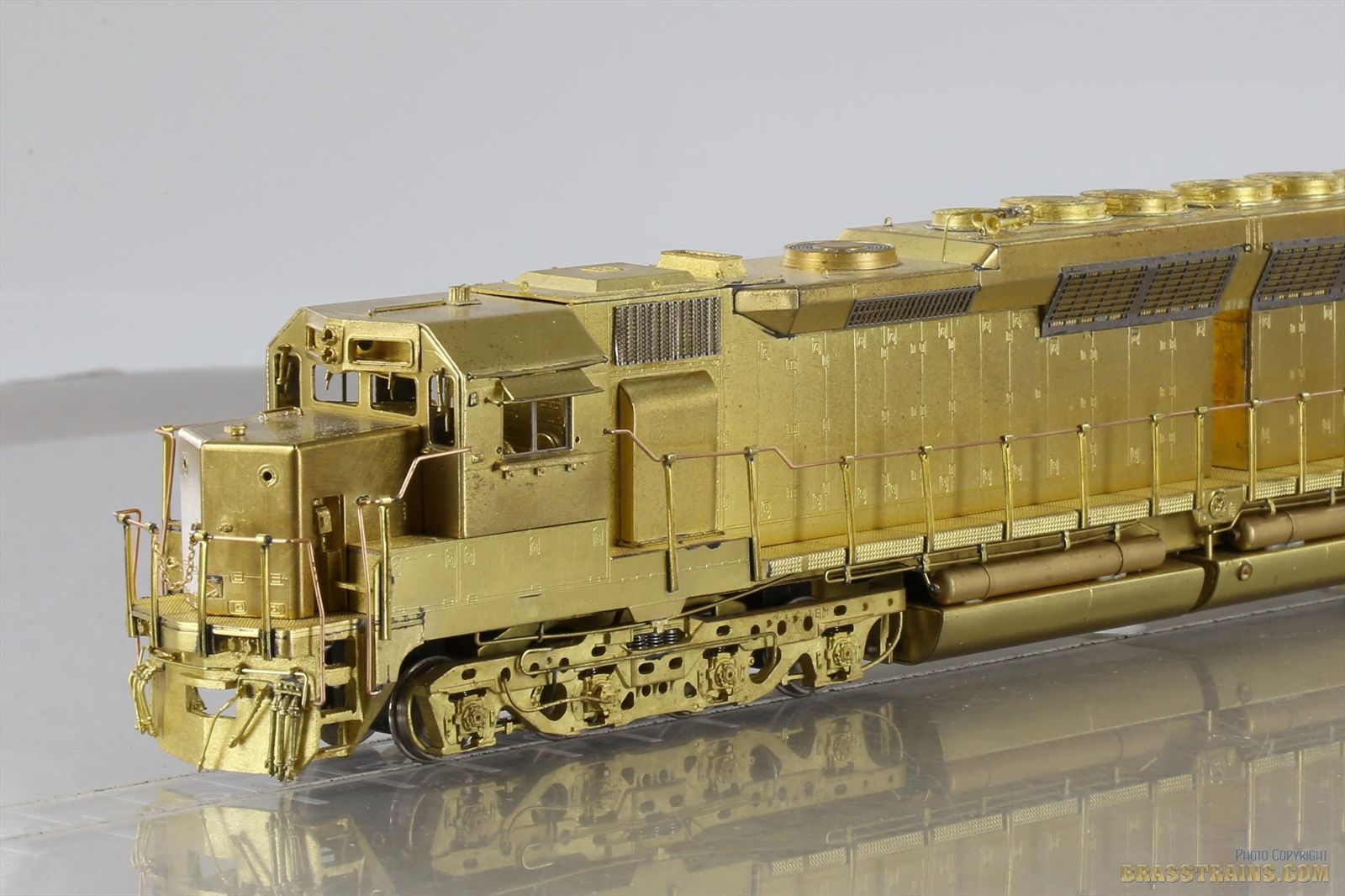 HO Brass Model - OMI 1915 UP Union Pacific DD35 DD35A Modernized w/ Sand Boxes - Unpainted