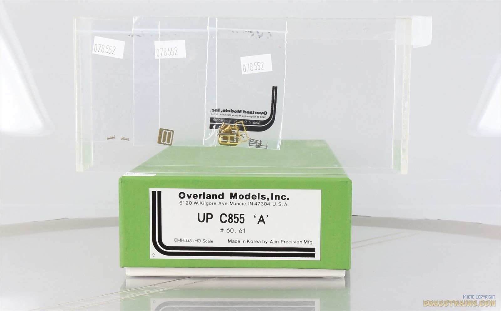 HO Brass Train OMI UP 5443 Overland Models