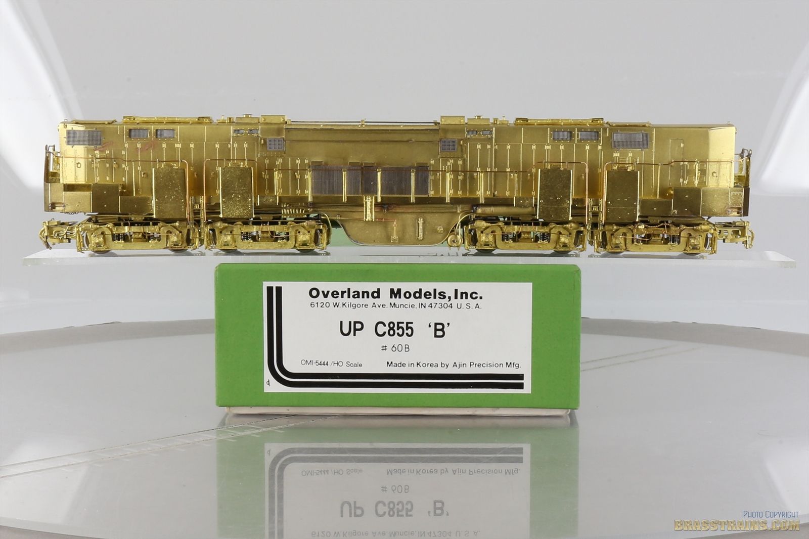 HO Brass Model - OMI 5444 UP Union Pacific C855 C855B #60B - Unpainted