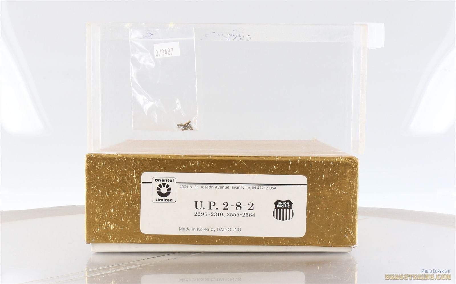 HO Brass Model - Oriental UP Union Pacific 2-8-2 #2310 Steam Locomotive ...