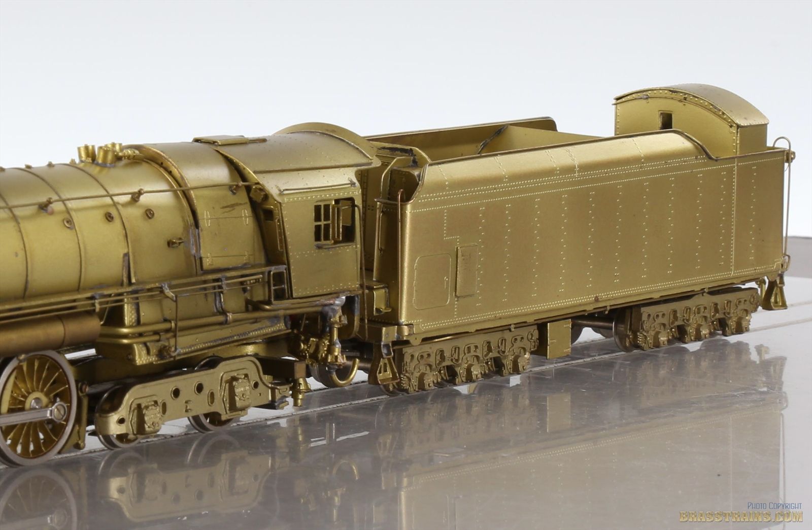 HO Brass ModeL - Key Imports NP Timken 4-8-4 Four Aces #1111 - Unpainted