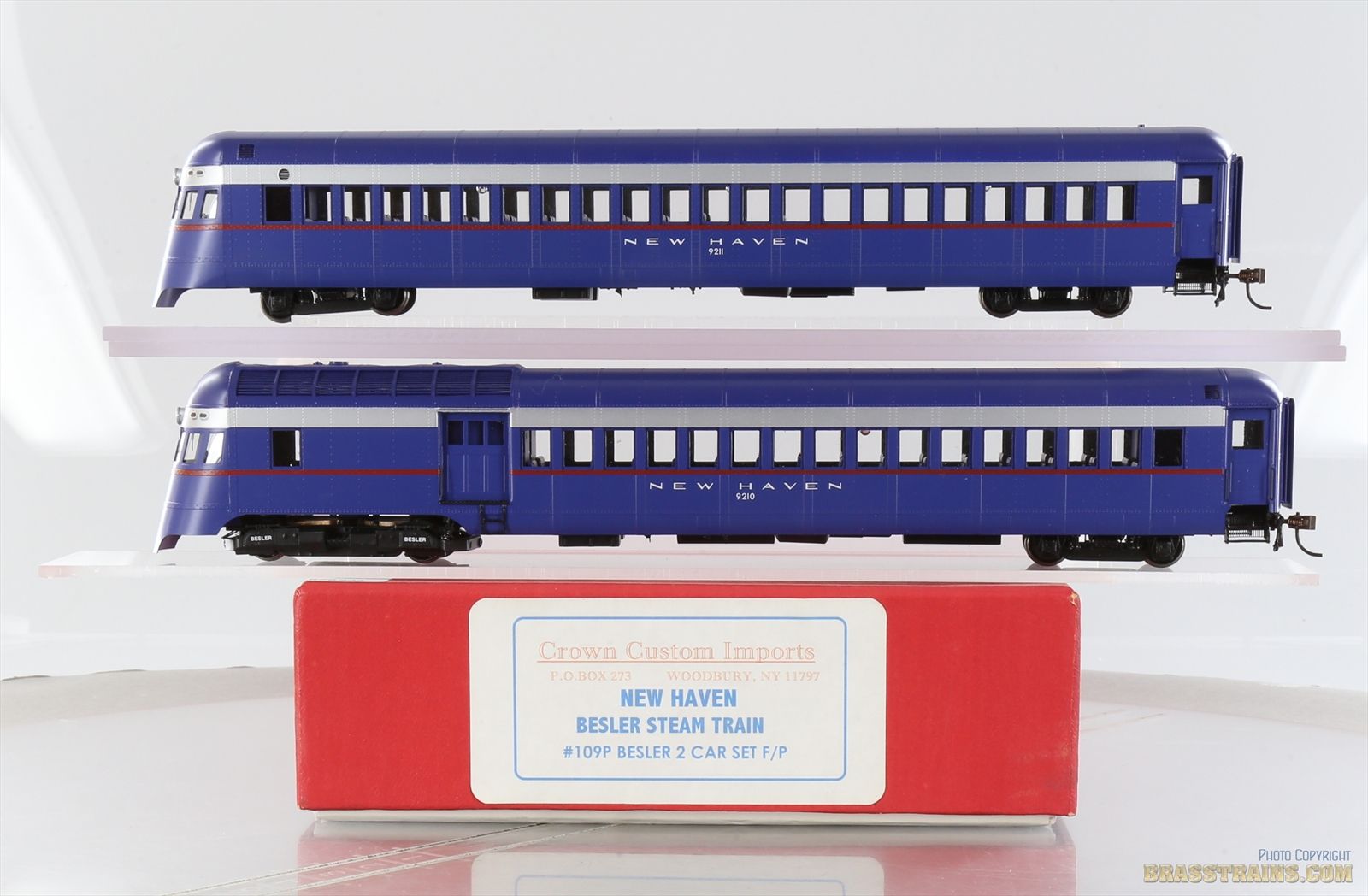 HO Brass Model - Railworks / CCI #109P - NH New Haven Besler Steam ...