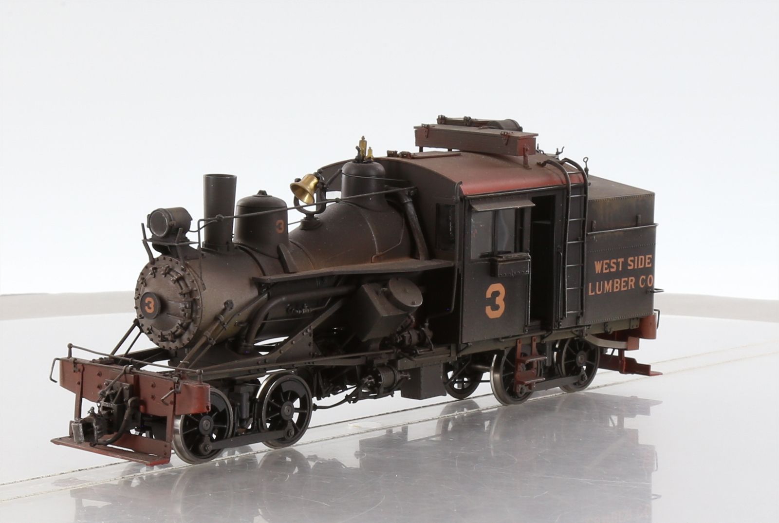 On3 Brass Model - PSC 17105-1 WSLC West Side Lumber Co. 37-Ton Heisler ...