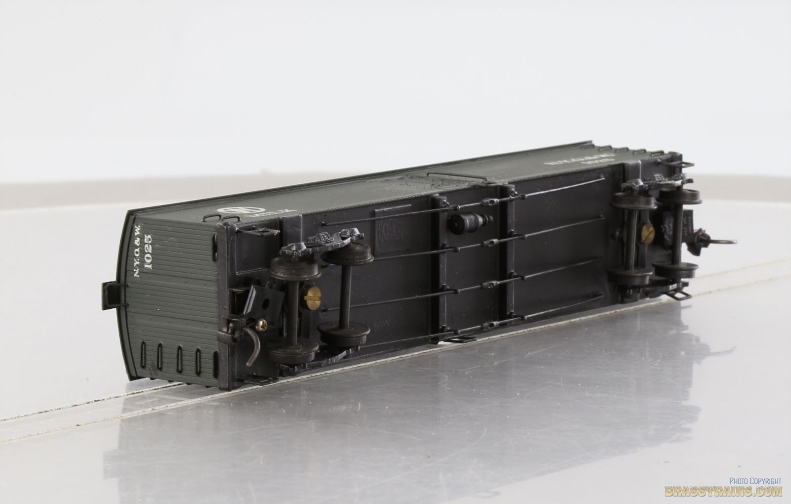 HO Brass Model - NPP Nickel Plate 50' NYO&W Wood Milk Reefer - Custom #1024