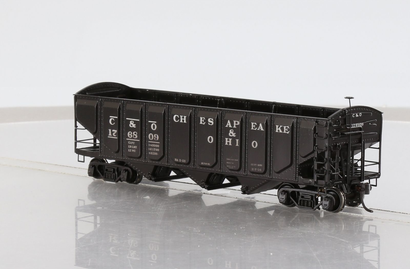 HO Brass Model - OMI 1308 C&O Chesapeake & Ohio Triple Hopper #176809 ...