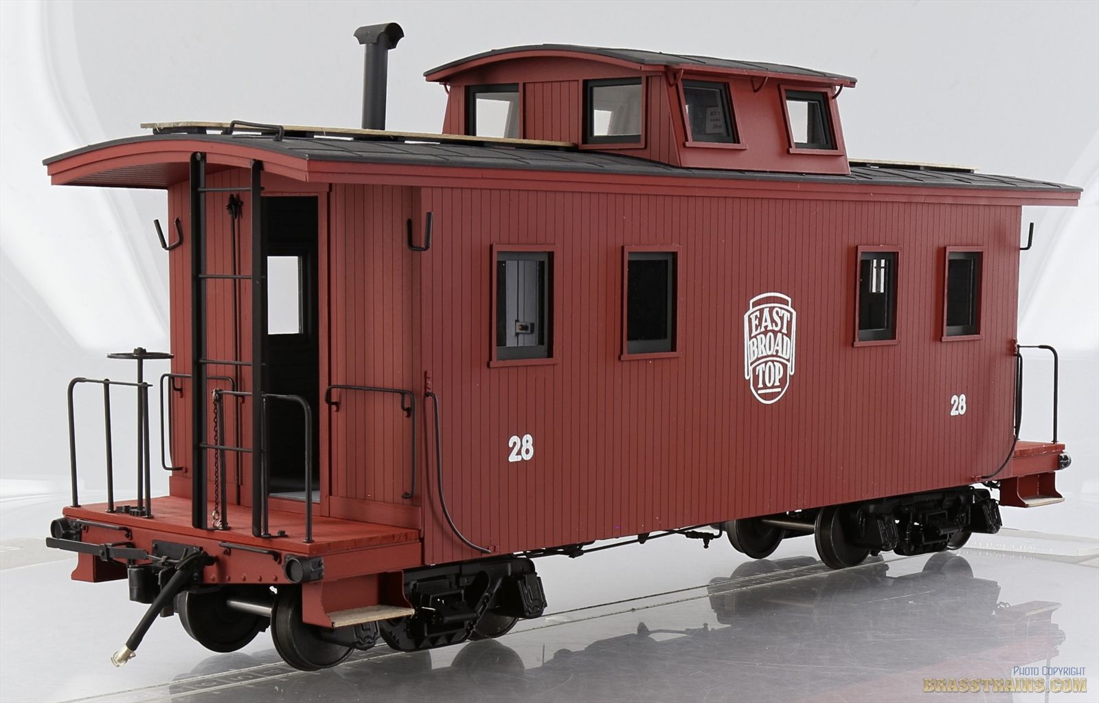 F 1:20.3 Scale Brass Model - RYM Yoder EBT East Broad Top Caboose #28 ...