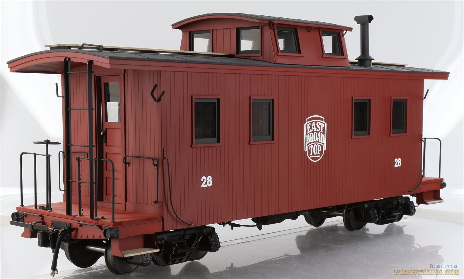 F 1:20.3 Scale Brass Model - RYM Yoder EBT East Broad Top Caboose #28 ...