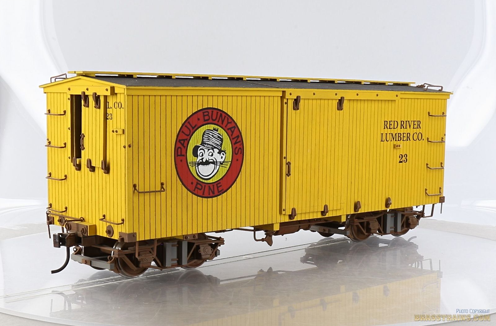 F 1:20.3 Scale Wood Boxcar - Sierra Valley Red River Lumber Co. Paul ...