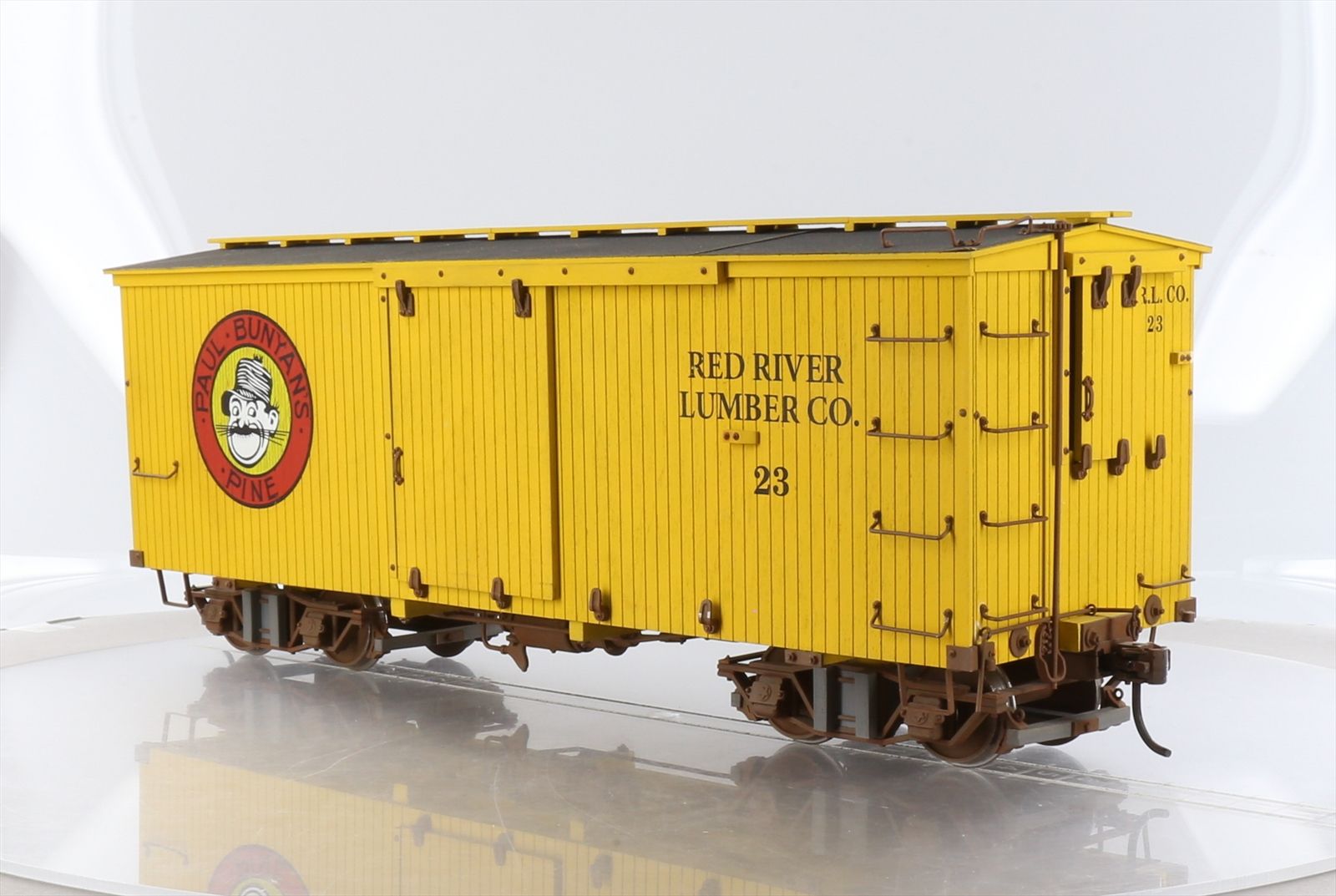 F 1:20.3 Scale Wood Boxcar - Sierra Valley Red River Lumber Co. Paul ...