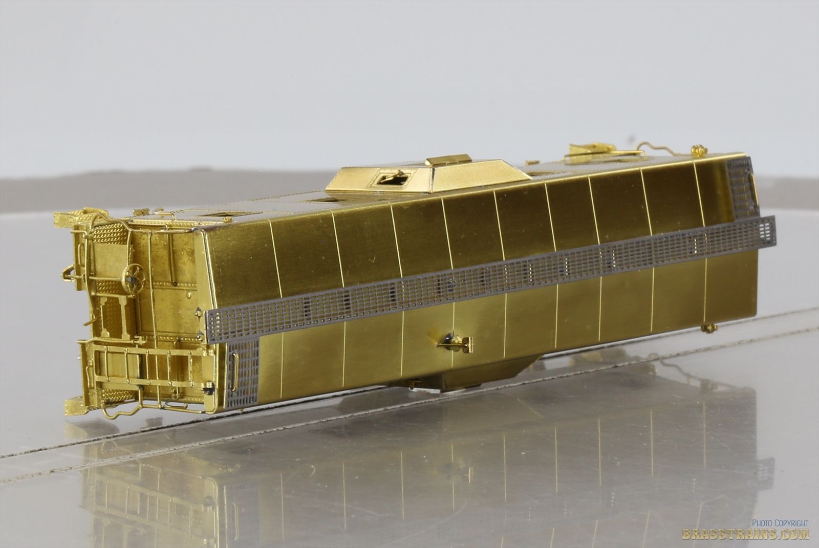 HO Brass Model - OMI 1261 SOU Southern Steel B-W Caboose Round Roof ...