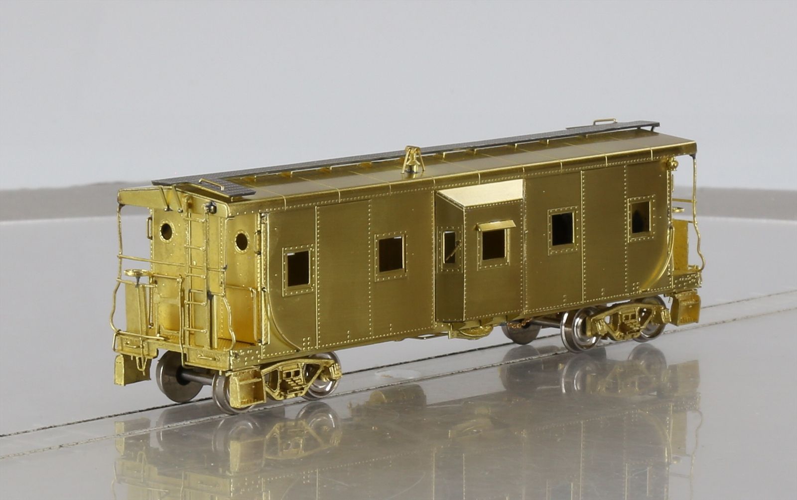 HO Brass Model - OMI 1261 SOU Southern Steel B-W Caboose Round Roof ...