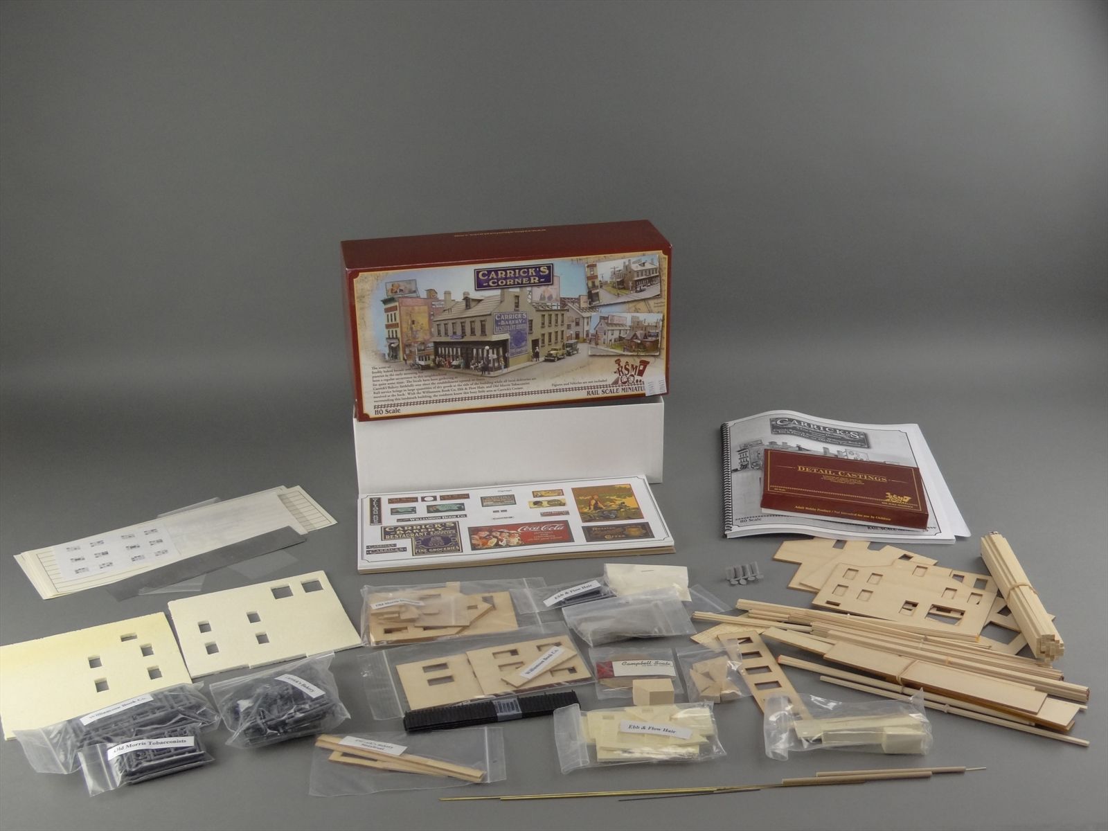 HO Scale Craftsman Kit - Rail Scale Miniatures 003 Carrick's Corner ...