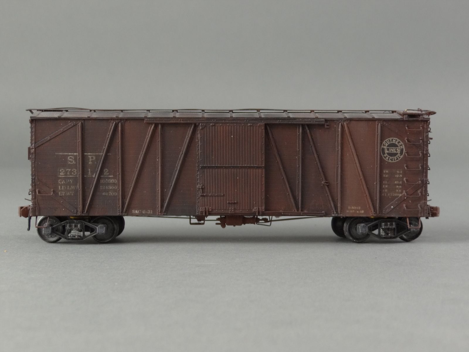 HO Built-Up Custom Model - SP Southern Pacific Freight Car #27312 ...