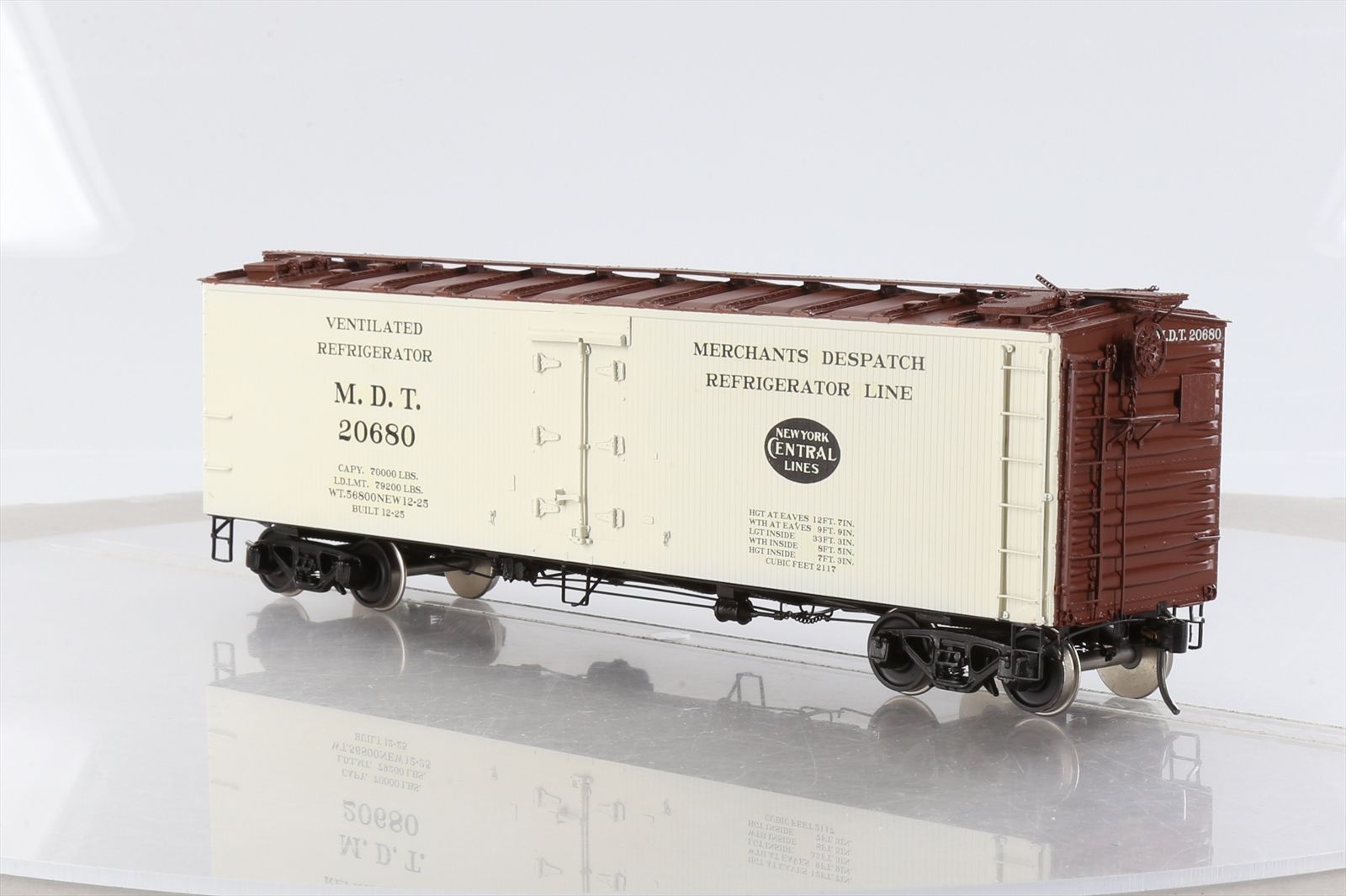 O Brass Model - PL Pacific Limited MDT Merchants Despatch Reefer #20680 ...