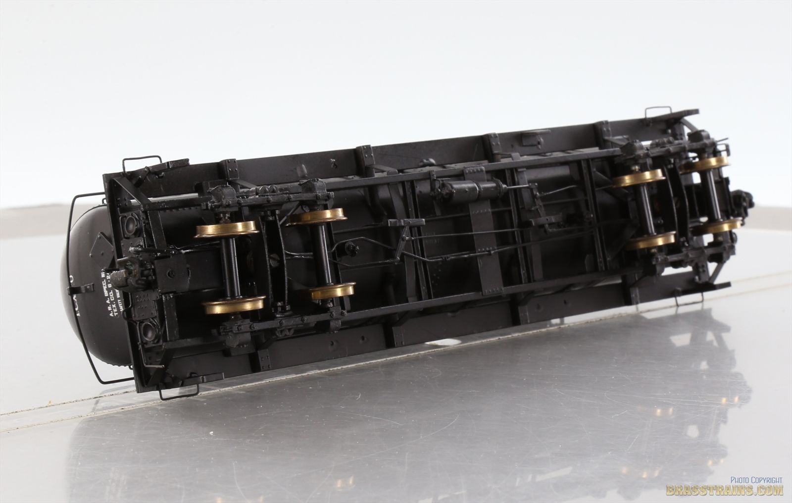 On30 Brass Model - ADDM D&RGW Rio Grande TCW Texaco 2-Dome Tank Car #70 ...