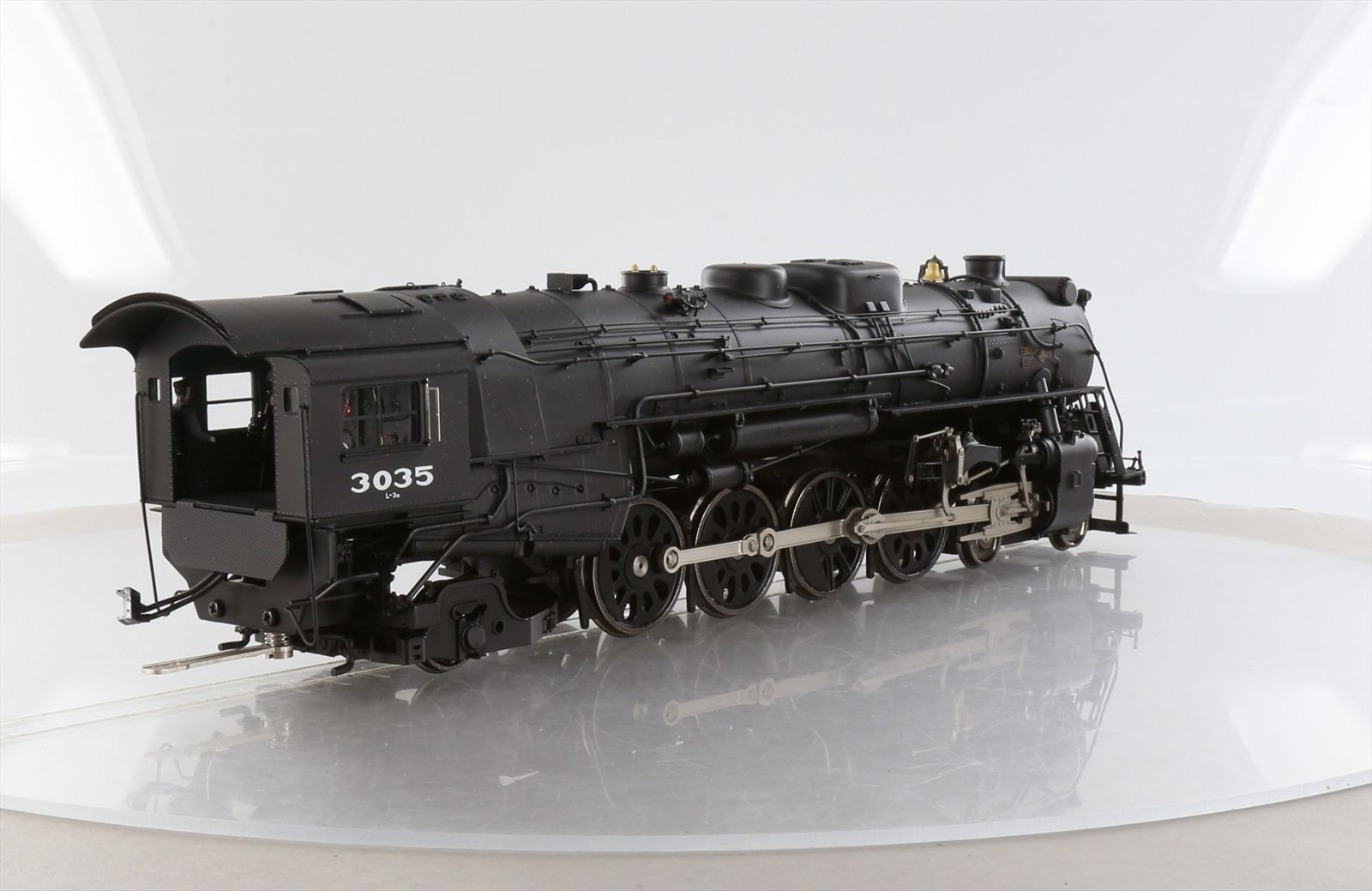 O Brass Model - Sunset NYC New York Central L3B 4-8-2 Mohawk #3035 - 2 ...