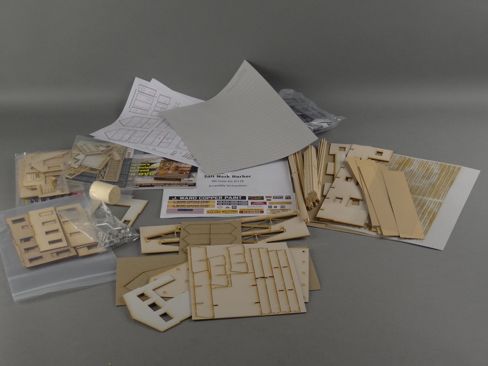 HO/HOn3 FOS Scale Models #170 - Salt Neck Harbor - Unassembled Limited ...