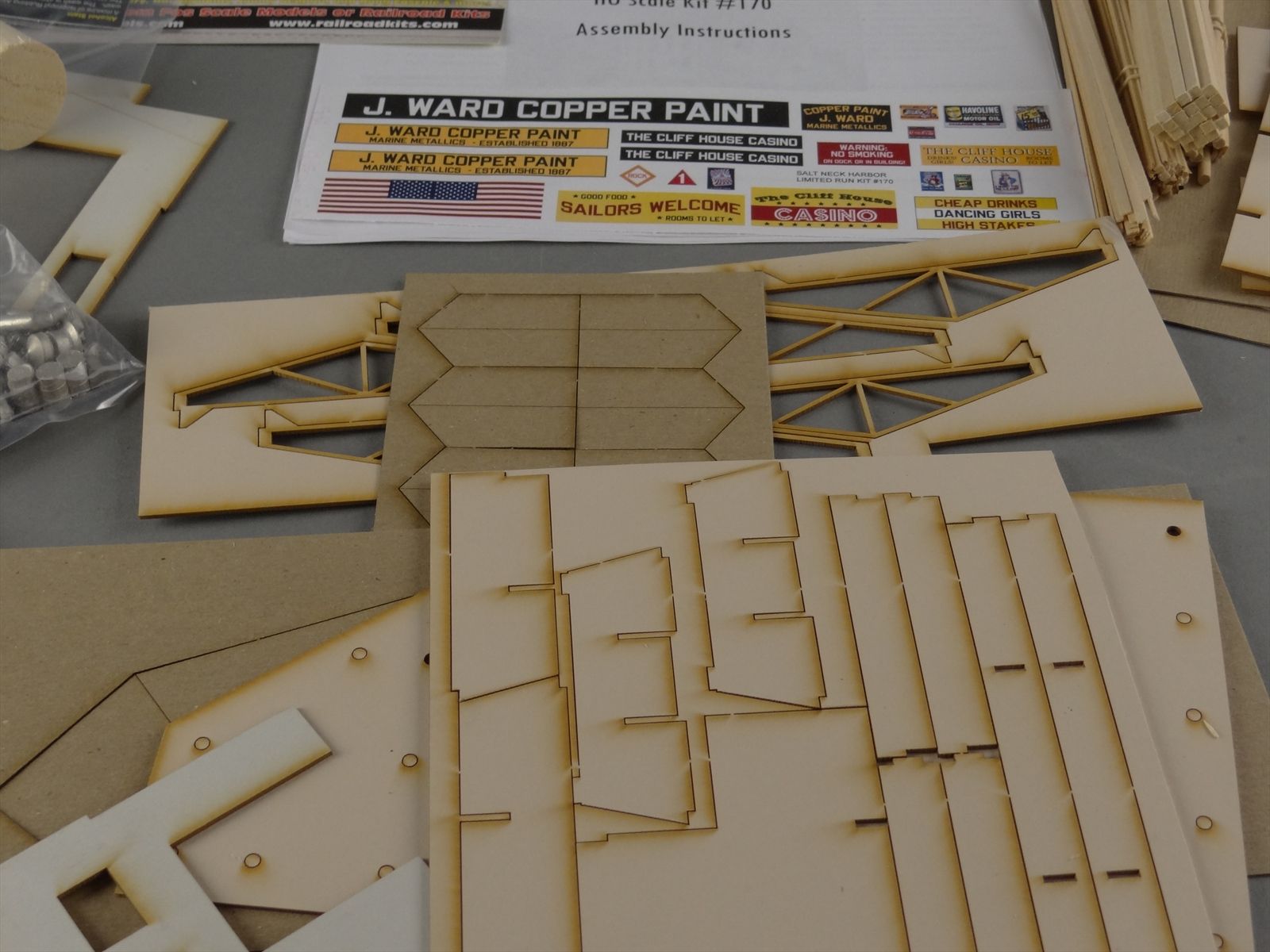 HO/HOn3 FOS Scale Models #170 - Salt Neck Harbor - Unassembled Limited ...