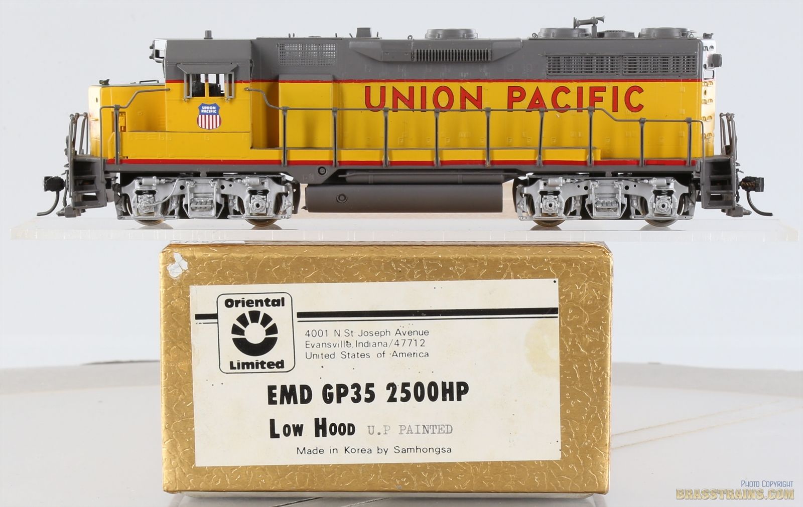 HO Brass Model - Oriental Limited UP Union Pacific EMD GP35 Diesel - F/P