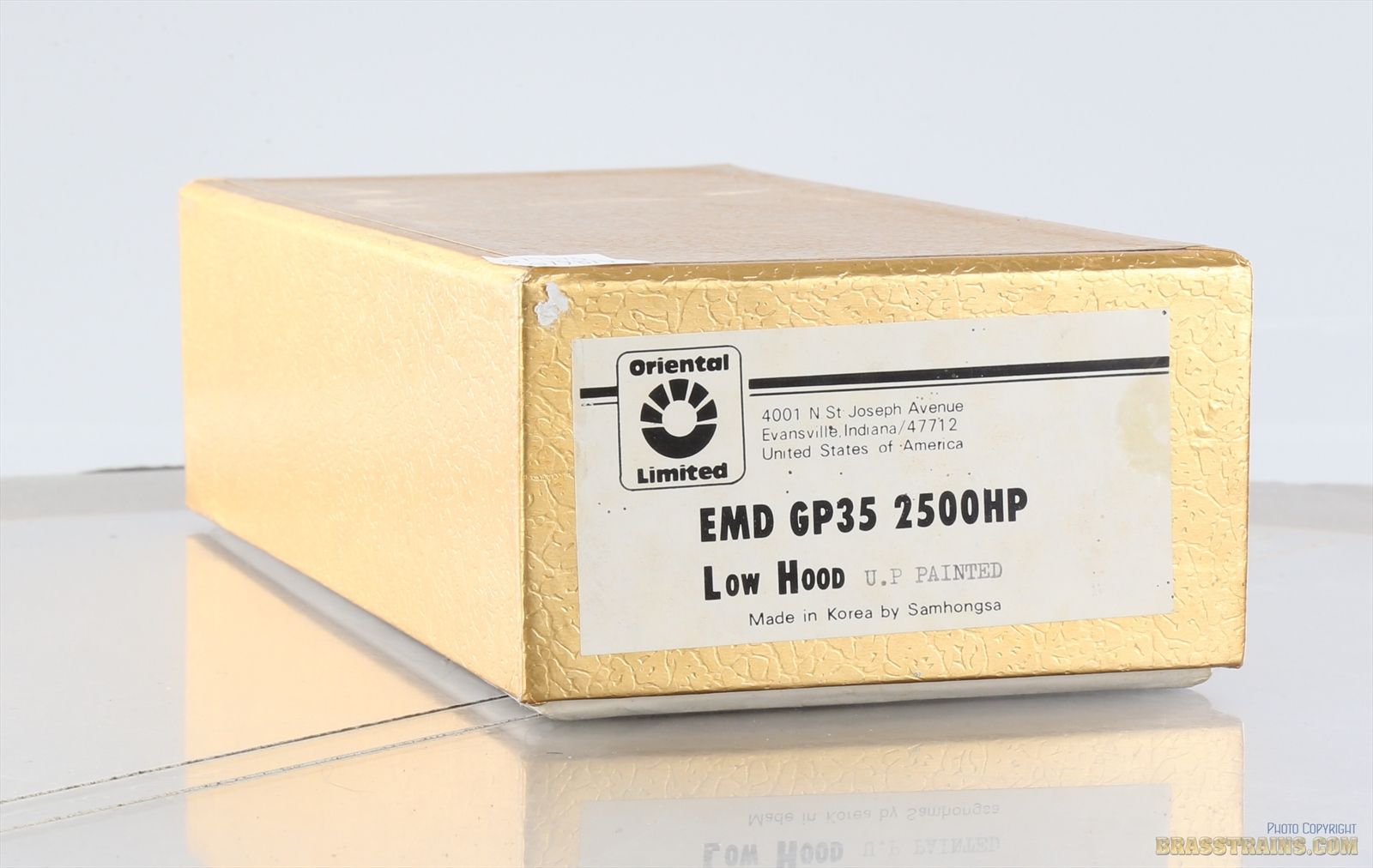 HO Brass Model - Oriental Limited UP Union Pacific EMD GP35 Diesel - F/P