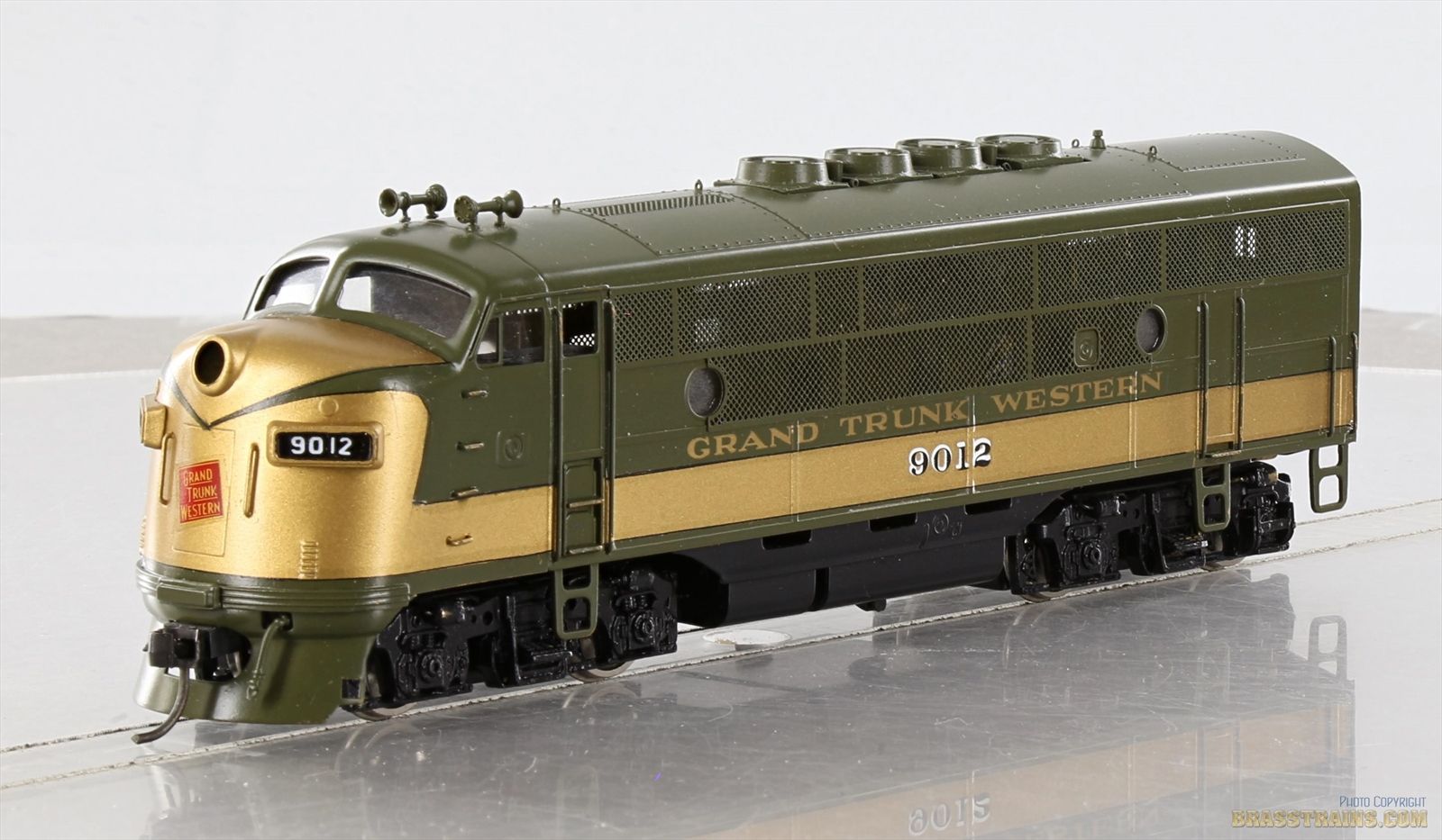 HO Brass Model - Oriental GTW Grand Trunk Western F3A F3 #9012 - Custom ...