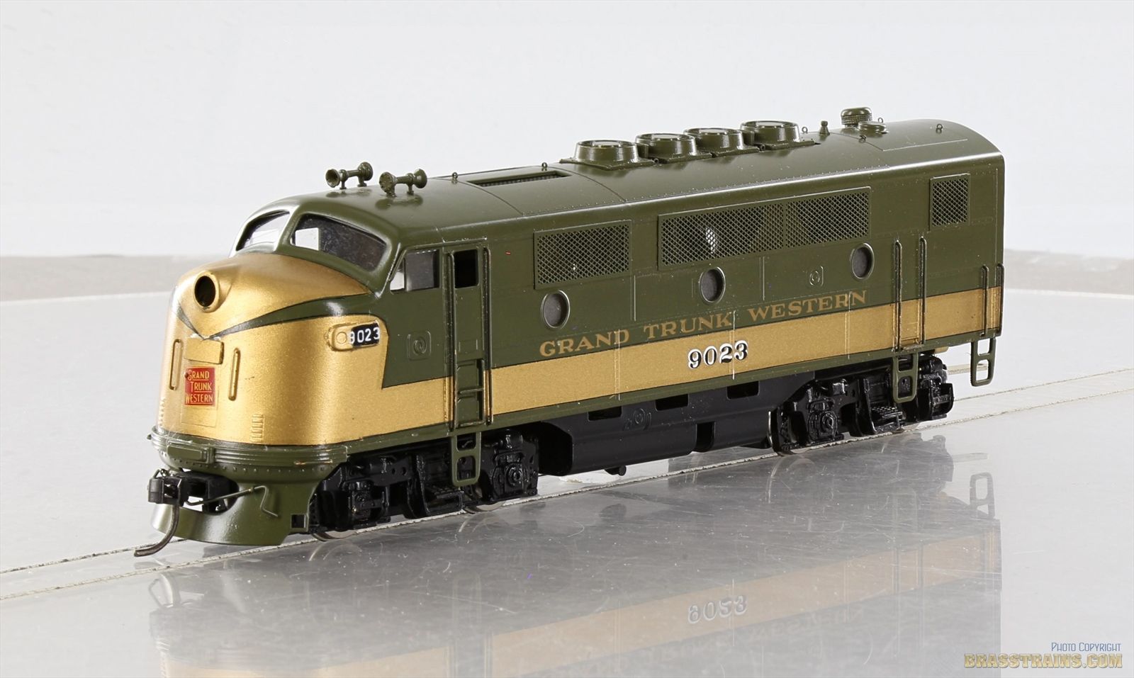 HO Brass Model - Oriental GTW Grand Trunk Western F3A F3 #9023 - Custom