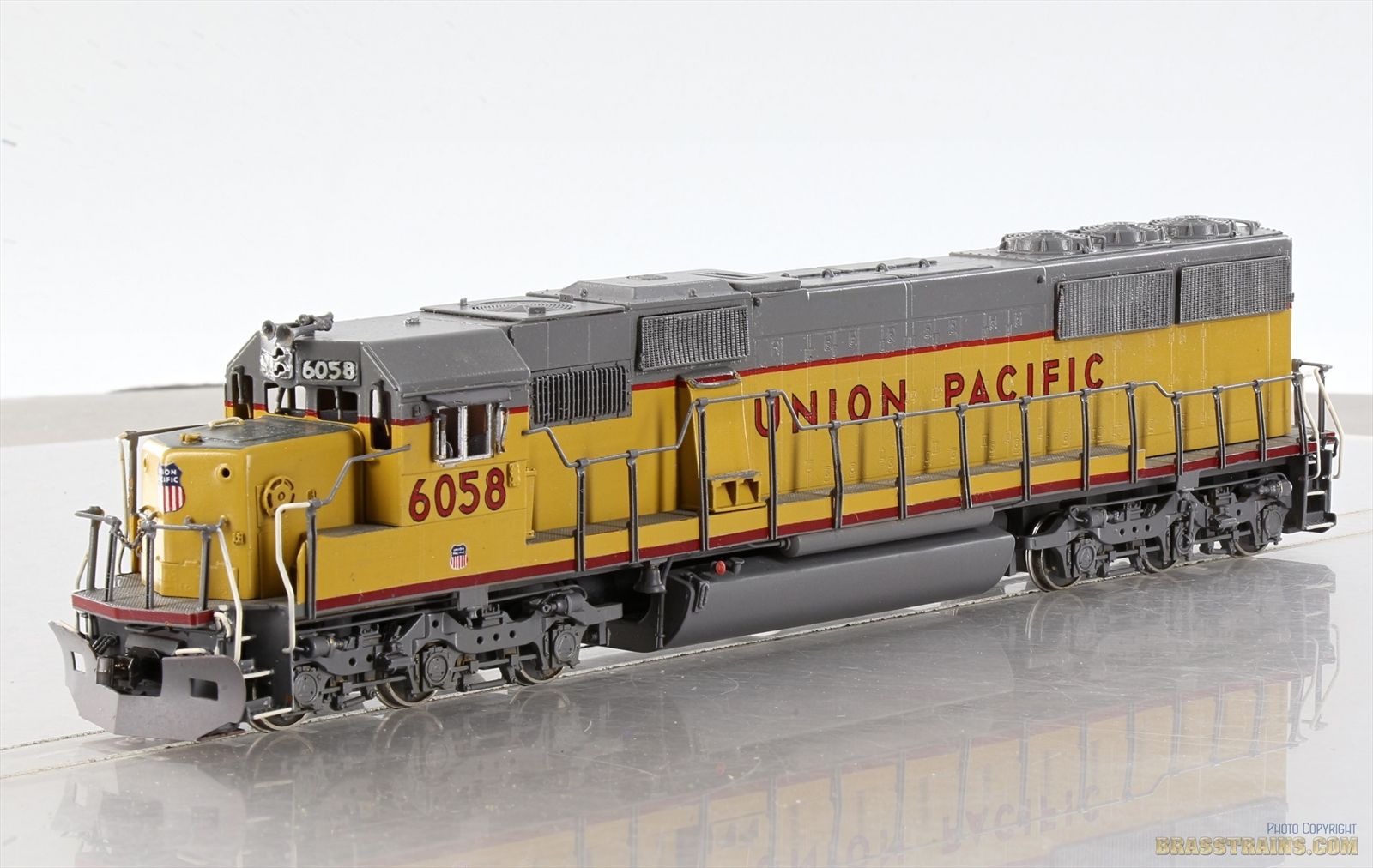 HO Brass Model - OMI 1897 MP as UP Union Pacific SD50 Low-Hood #6058 - Custom