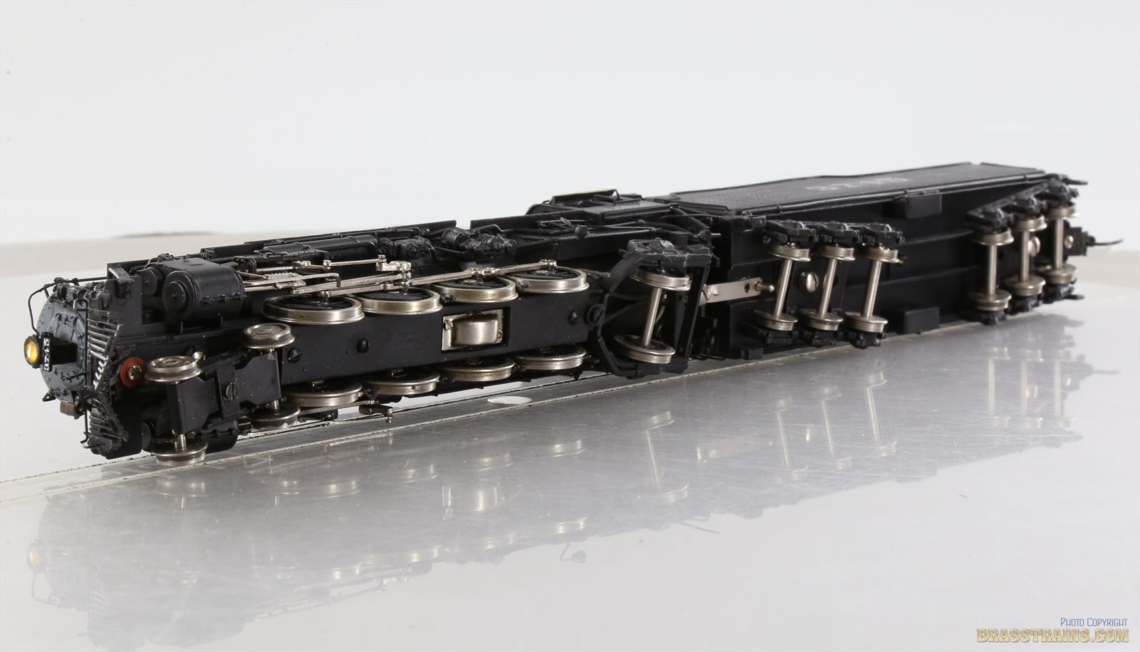 HO Brass Model - Sunset AT&SF Santa Fe 3700 Class 4-8-2 #3745 - Custom