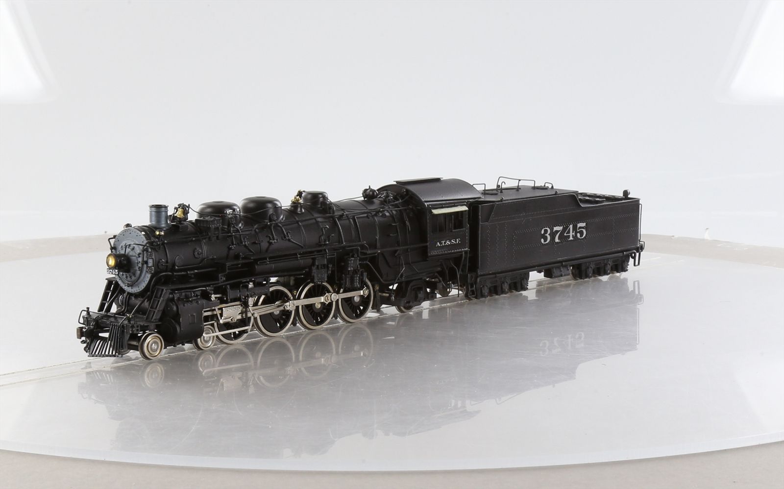 HO Brass Model - Sunset AT&SF Santa Fe 3700 Class 4-8-2 #3745 - Custom
