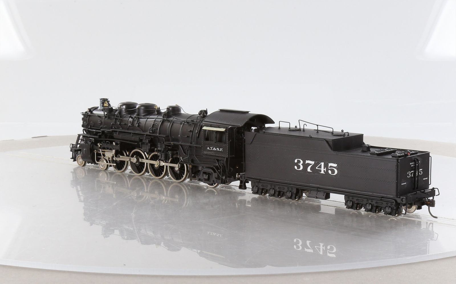 HO Brass Model - Sunset AT&SF Santa Fe 3700 Class 4-8-2 #3745 - Custom