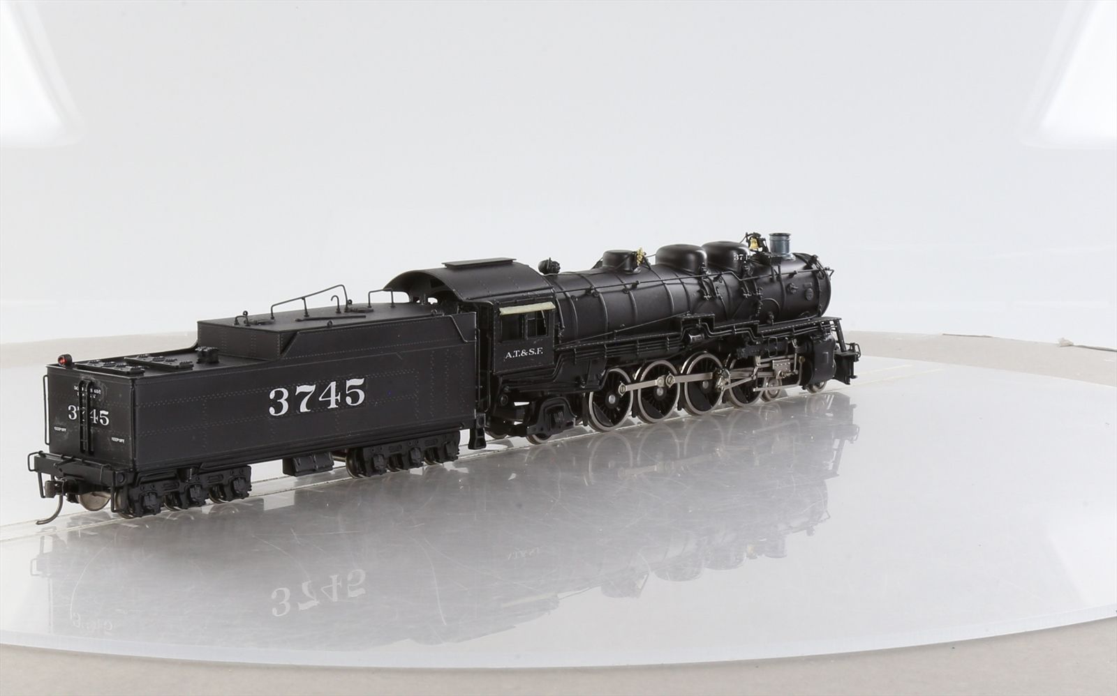 HO Brass Model - Sunset AT&SF Santa Fe 3700 Class 4-8-2 #3745 - Custom