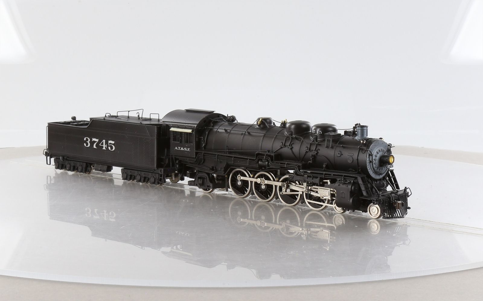 HO Brass Model - Sunset AT&SF Santa Fe 3700 Class 4-8-2 #3745 - Custom