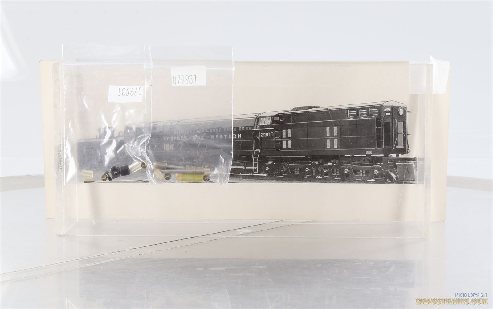 HO Brass Model Train - ALCO Models D-168 N&W Norfolk & Western Jawn ...