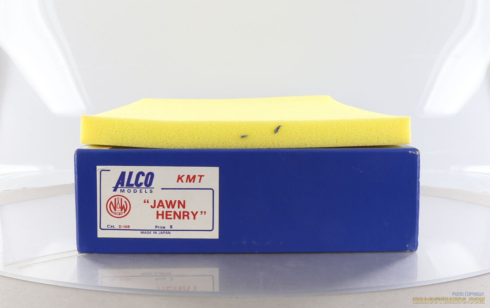 HO Brass Model Train - ALCO Models D-168 N&W Norfolk & Western Jawn ...