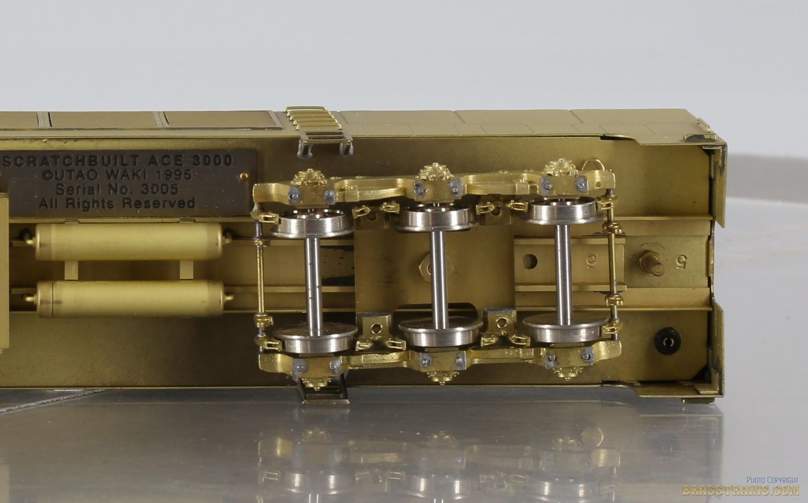 HO UTAO WAKI - HANDBUILT ACE 3000 Advanced Steam Loco