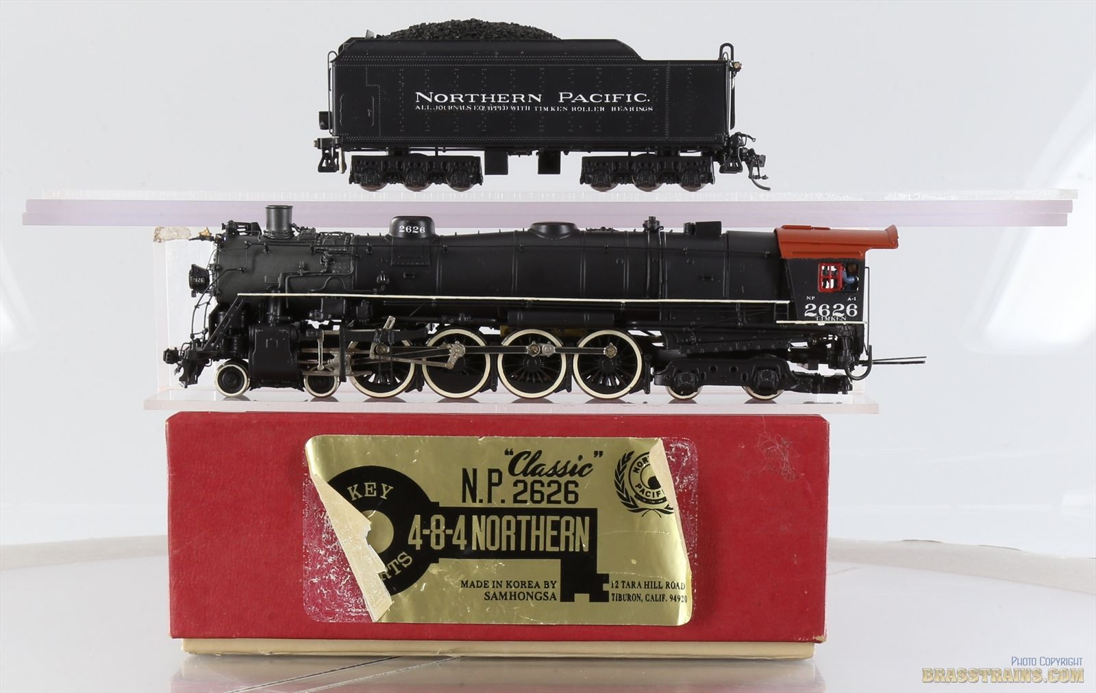 HO Brass Model - Key NP Northern Pacific 4-8-4 A-1 Northern #2626 ...