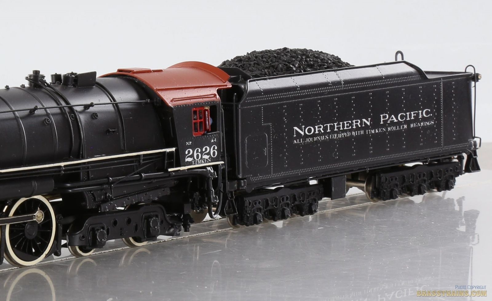 HO Brass Model - Key NP Northern Pacific 4-8-4 A-1 Northern #2626 ...