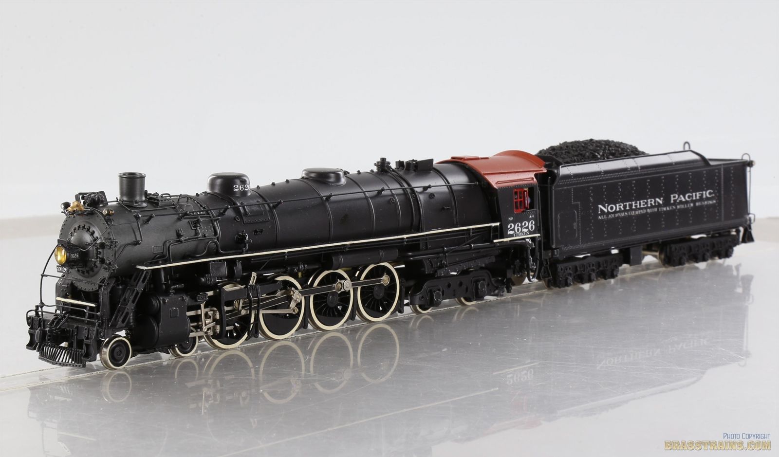 HO Brass Model - Key NP Northern Pacific 4-8-4 A-1 Northern #2626 ...