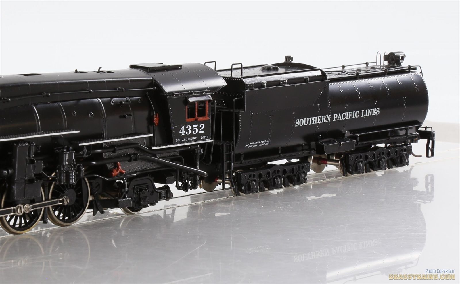 HO Brass Model - Balboa Katsumi SP Southern Pacific 4-8-2 MT-4 #4352 ...