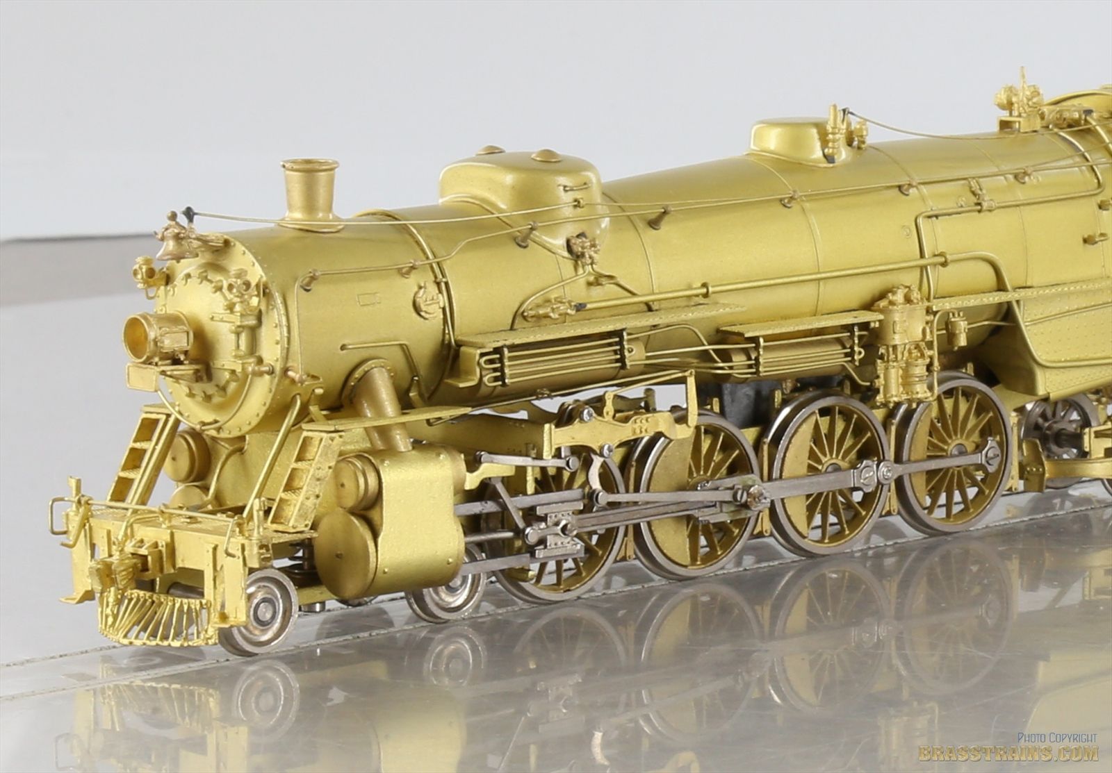 HO Brass Model - Sunset USRA 4-8-2 Light Mountain Steam Loco - Unpainted