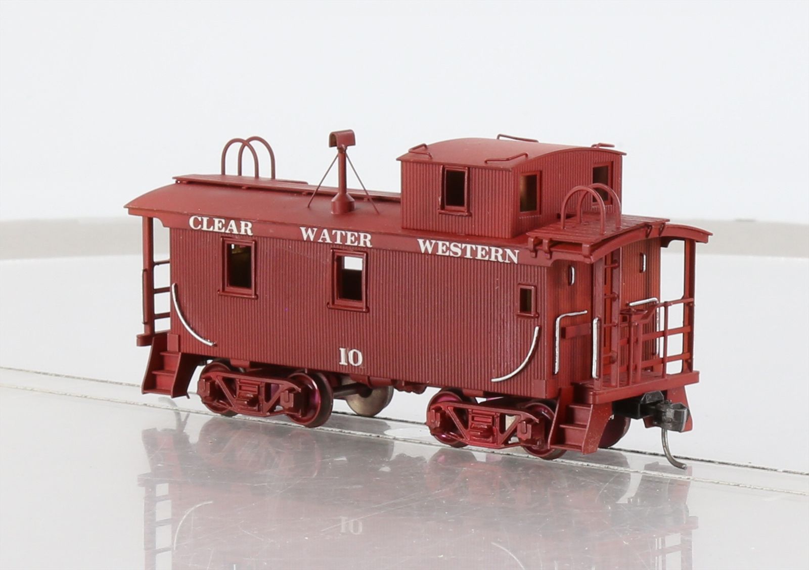 HO Brass Model - NWSL NP as Clear Water Western 1924 Wood Caboose #10 ...